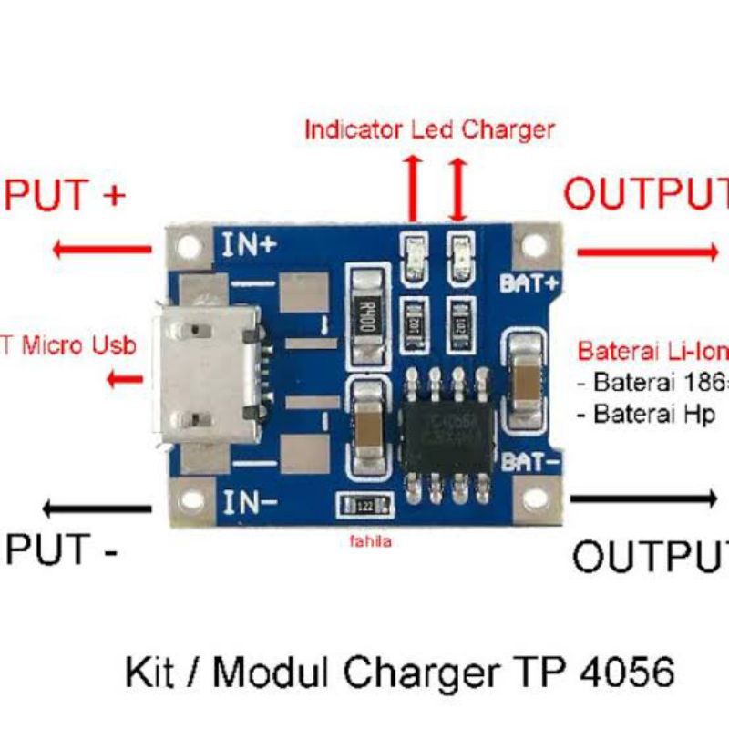 Jual Module Charger 3,7V 1A MicroUSB | Shopee Indonesia