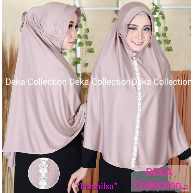 Jual Jilbab Bergo XL Farmilsa | Shopee Indonesia