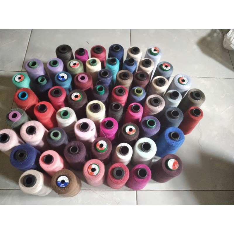 Jual Benang jahit kiloan (kones besar) | Shopee Indonesia