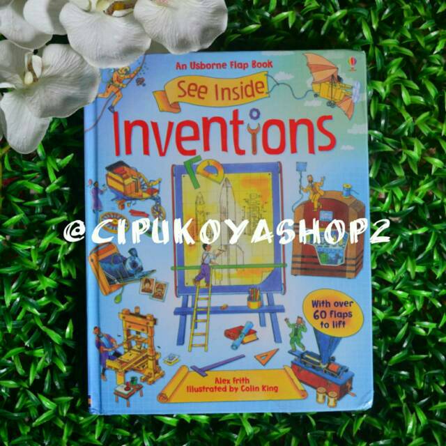 Jual Usborne See Inside Inventions | Shopee Indonesia