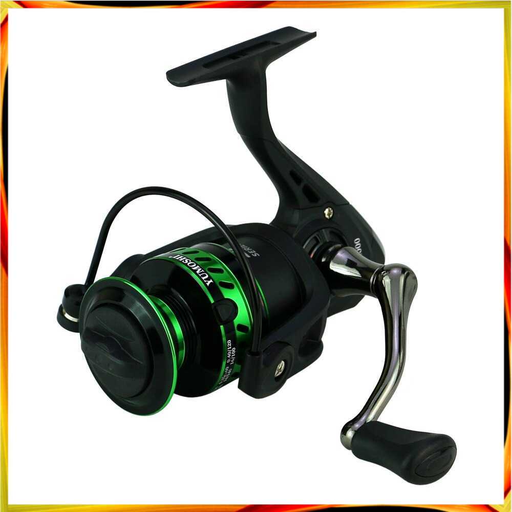 Jual RIL PANCING FISHING REEL METAL YUMOSHI SERIES SILVER DAN HIJAU ...