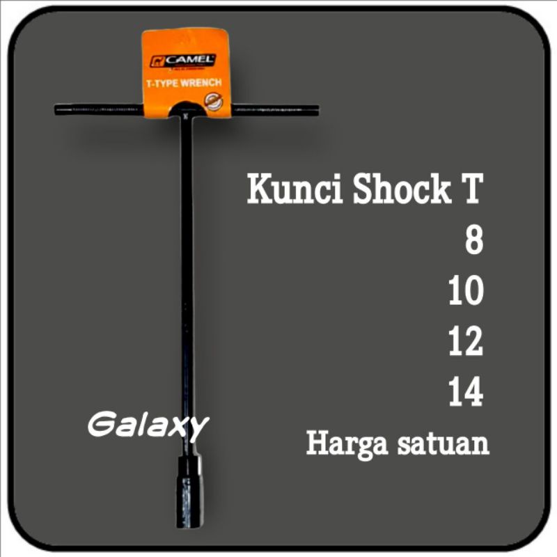 Jual Kunci Shock T Panjang Pendek kuran 8 - 10 - 12 - 14 - Harga per pc | Shopee Indonesia