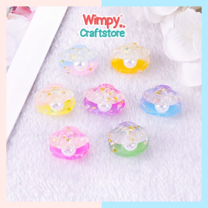 Jual Deco Miniature Kerang 3D Resin Charm Hiasan Terrarium Aquarium ...