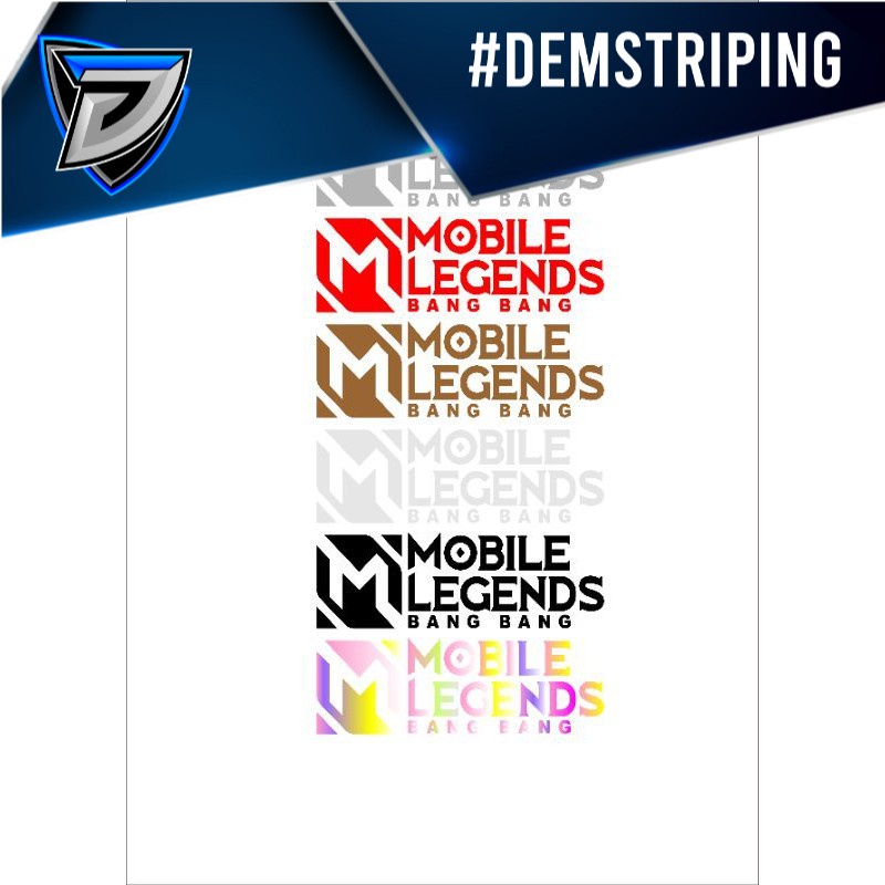 Jual STICKER MOBILE LEGENDS BANG BANG CUTTING | Shopee Indonesia