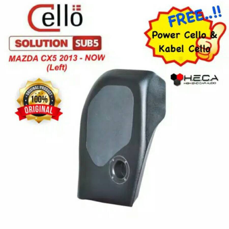 Jual Subwoofer 5' CELLO Solution Sub5 For MAZDA CX5 (Left) | Shopee ...