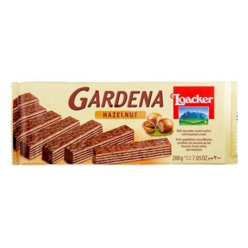 Jual Loacker Gardena Hazelnut 200g Wafer Chocolate | Shopee Indonesia