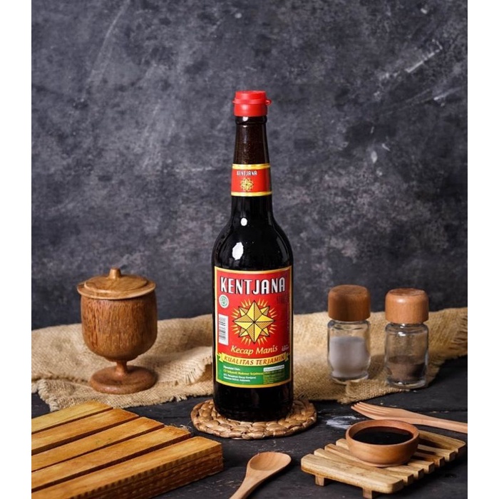 Jual Kecap Manis Kentjana Kemasan Botol Kaca 620 ml Asli Kebumen ...