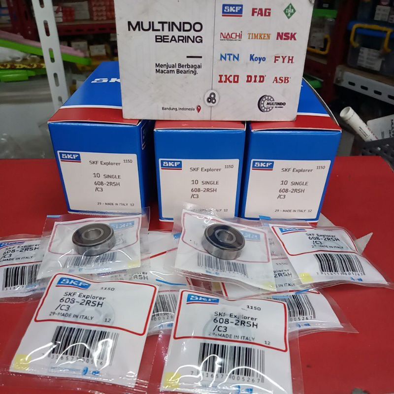 Jual Bearing 608 2RSH C3 SKF ORIGINAL | Shopee Indonesia