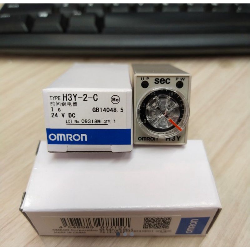 Jual Mini timer Omron 8 pin tipe H3Y-2-C 1S 24 VDC | Shopee Indonesia