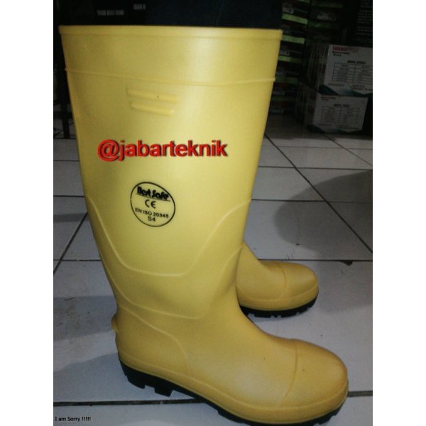 Jual BEST SAFE SAFETY BOOT BESI KUNING | Shopee Indonesia