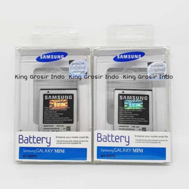 Jual dc88 - Baterai Samsung Galaxy Mini S5570 S5330 S5280 S5282 S7230 Original 100% Battery ...