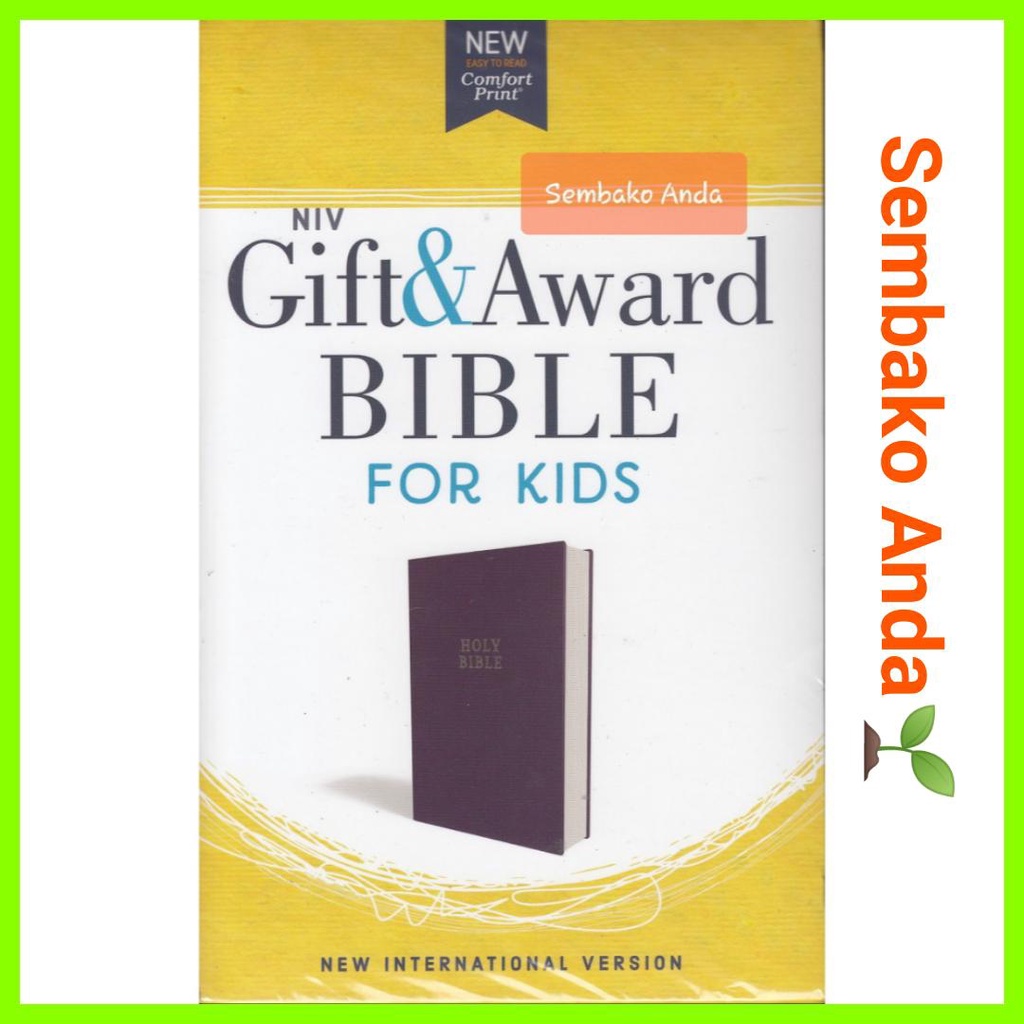 Jual A) NIV Gift & Award Holy Bible For Kids. New International Version ...