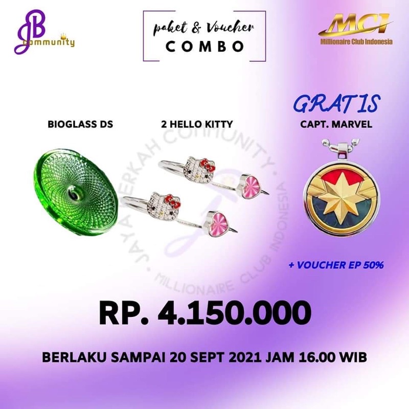 Jual Paket Combo MCI Hotdeal Captain Marvel | Shopee Indonesia