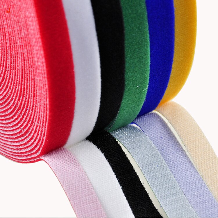 Jual 5meter Velcro pengikat kabel 5M FO FIBER OPTIK lebar 1cm 10mm Tis ...