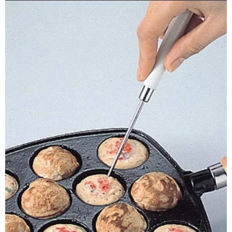 Jual Sutil Tusukan Takoyaki Stick Tako Pick Nylon Skewer Alat Masak ...