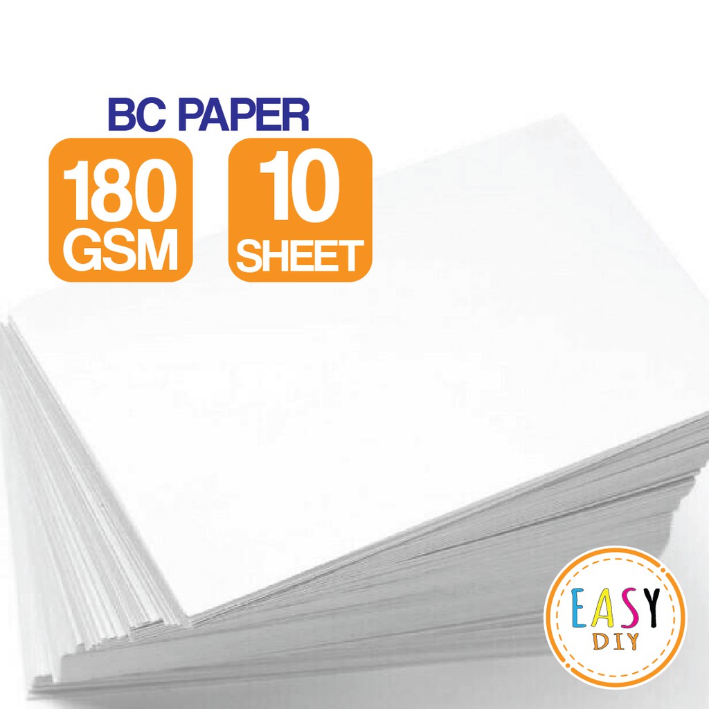 Jual Kertas BC - 180 Gsm - A4 | Shopee Indonesia