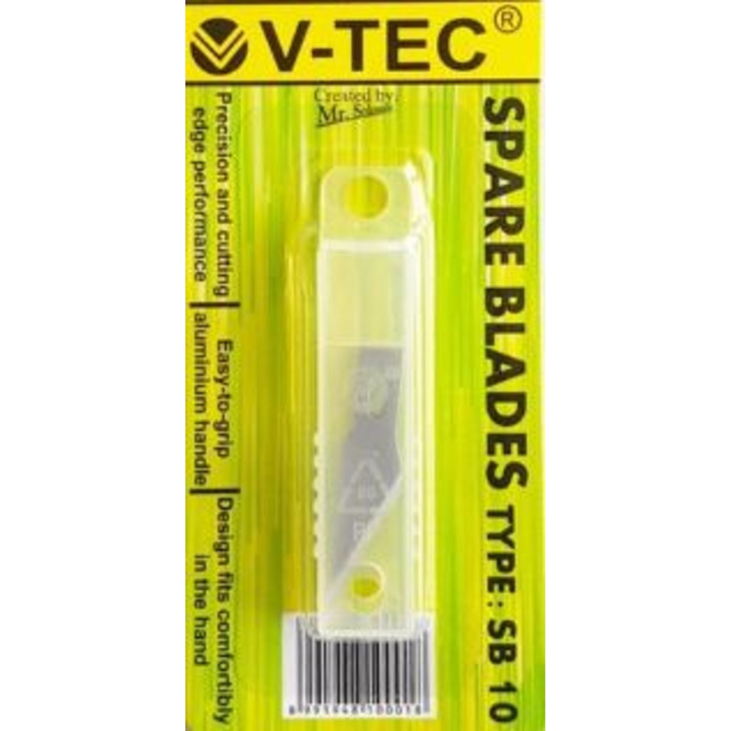 Jual V-TEC SPARE BLADES TYPE SB 10 (ISI 5 PSC) | Shopee Indonesia