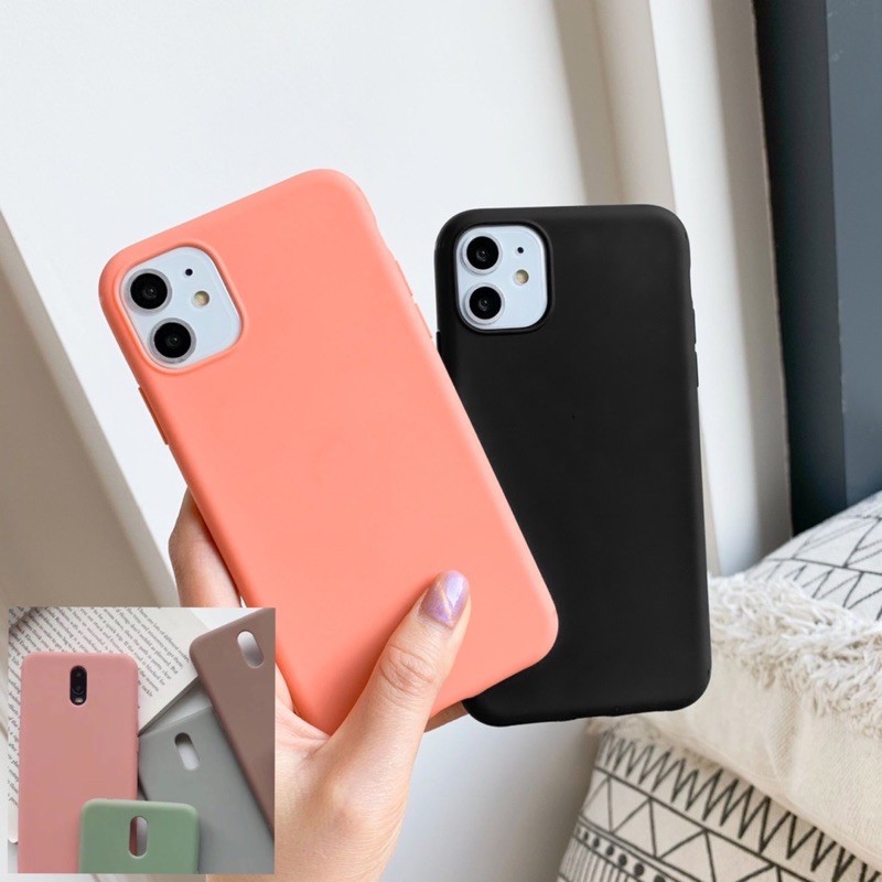 Jual Case Polos Banyak Warna ALL PHONE TYPES! (PINK, RED, BLACK, NAVY ...