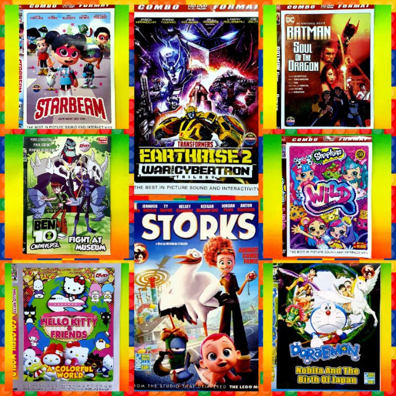 Jual TERBARU Paket Kumpulan Film Animasi Cartoon The Movie Untuk Anak ...