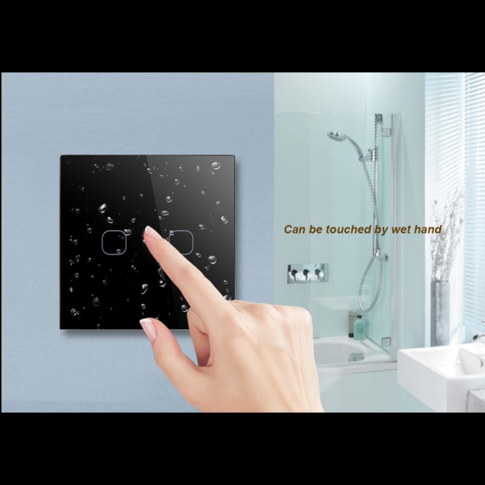 Jual Saklar Lampu Luxury Touch Screen LED Light Panel | Shopee Indonesia