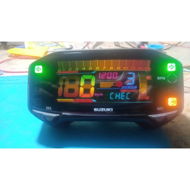 Jual Spido Speedometer Kilometer Suzuki GSX 150R 150S PNP Satria fu led ...