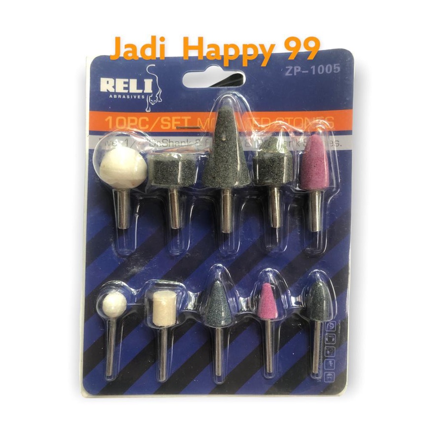 Jual BATU GAGANG SET 10 PCS MERK RELI / BATO OSCO / BATU OSCO KERUCUT ...