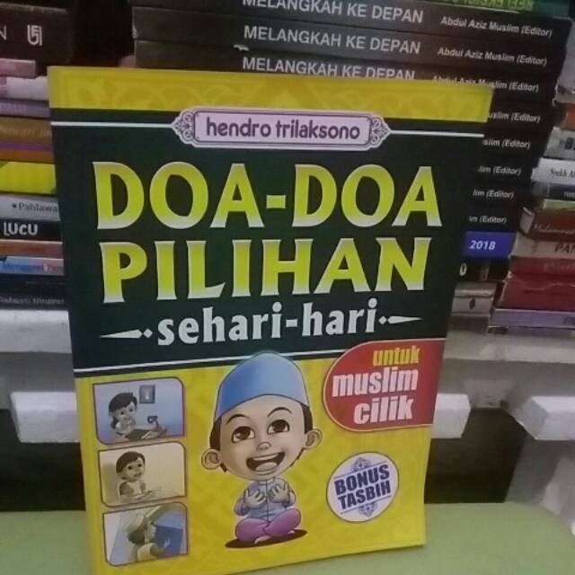 Jual doa-doa pilihan sehari hari untuk anak muslim cilik bergambar ...