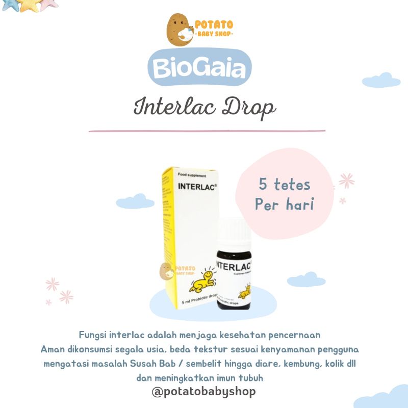 Jual Interlac Probiotics Drops / Tetes - Probiotik Interlac Oil Drop ...