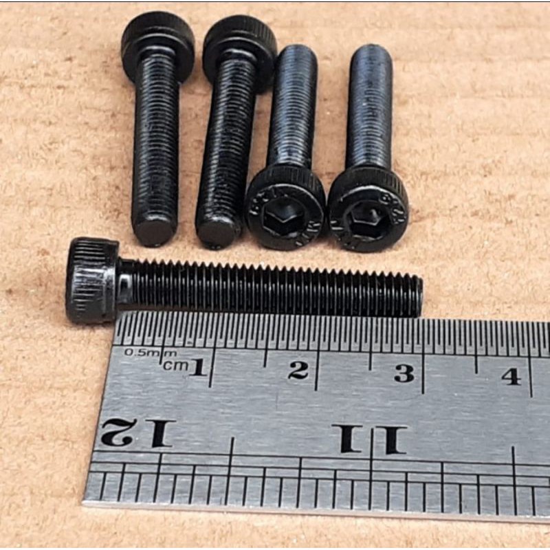 Jual BAUT L M5X30 BAJA PANJANG 3 CM 3CM BAUD L BAJA M5 X 30 KUNCI L4 L 4 KUNCI PAS 8 FULL DRAT ...