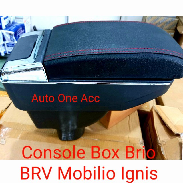 Jual Console Box dengan USB Brio BRV Mobilio Ignis | Shopee Indonesia