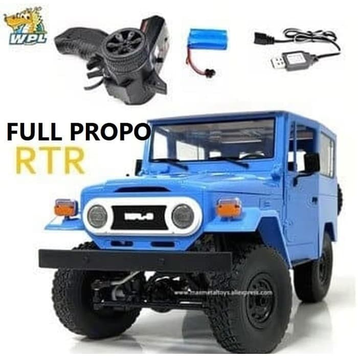 Jual WPL C34 C-34 RTR Version 1/16 RTR 4WD 2.4G Crawler Off Road RC Car ...