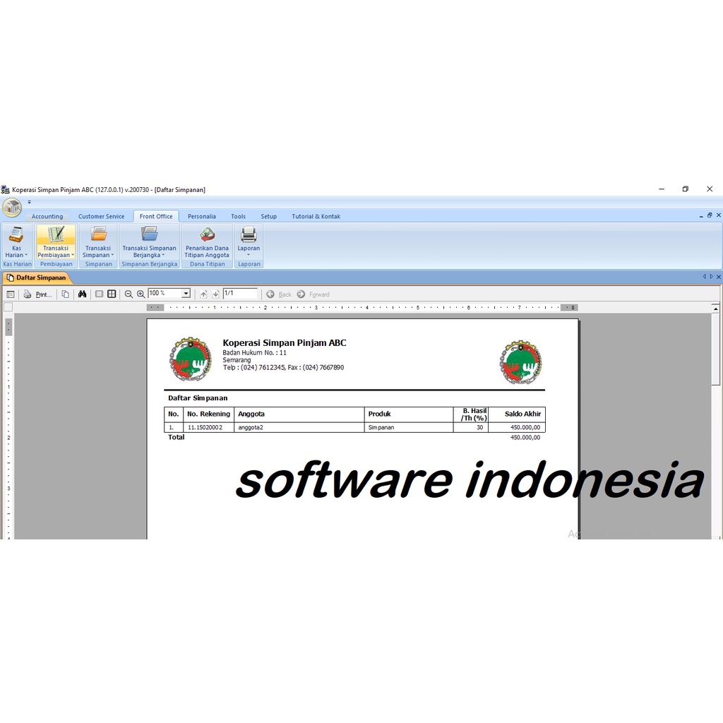 Jual Software KSP Koperasi Simpan Pinjam Syariah | Shopee Indonesia