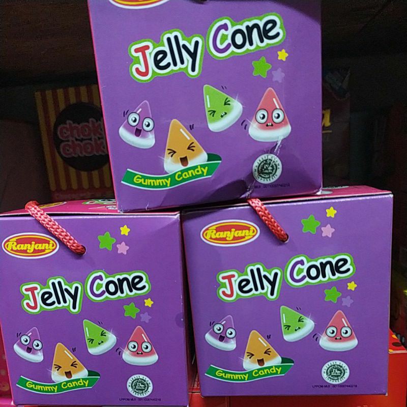 Jual Jelly cone gummy candy box | Shopee Indonesia