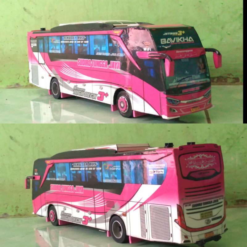 Jual papercraft bus stj bavikha | Shopee Indonesia