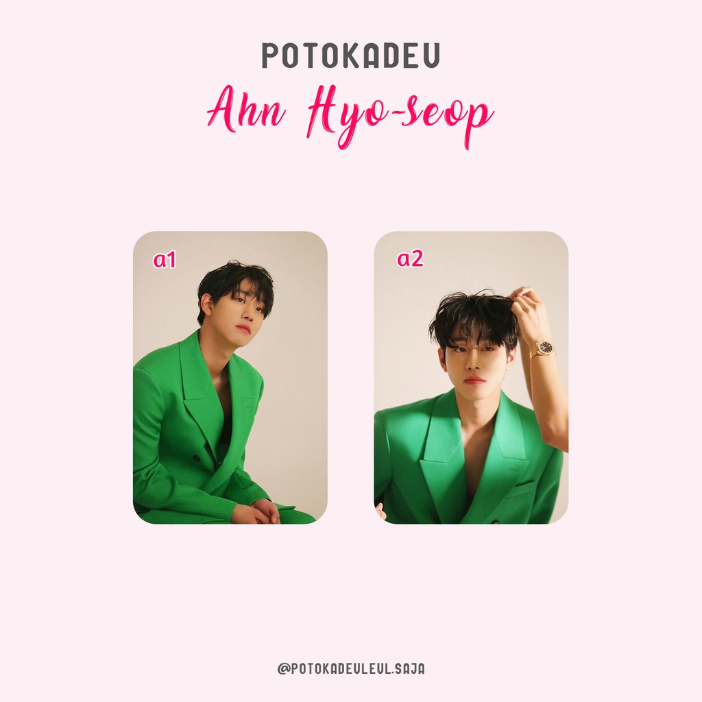 Jual PA/040 -- [Photocard] Ahn Hyo-seop (2) | Shopee Indonesia