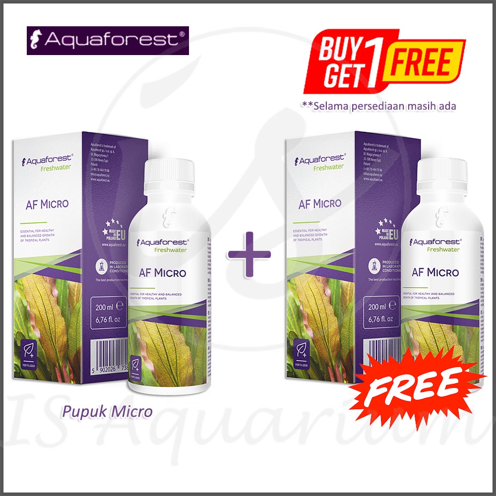 Jual PROMO BUY 1 GET 1 Aquaforest AF Micro Pupuk Cair Aquascape Unsur Micro | Shopee Indonesia