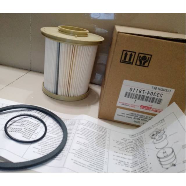Jual fuel filter solar bawah hino dutro saringan solar hino dutro 23304 ...