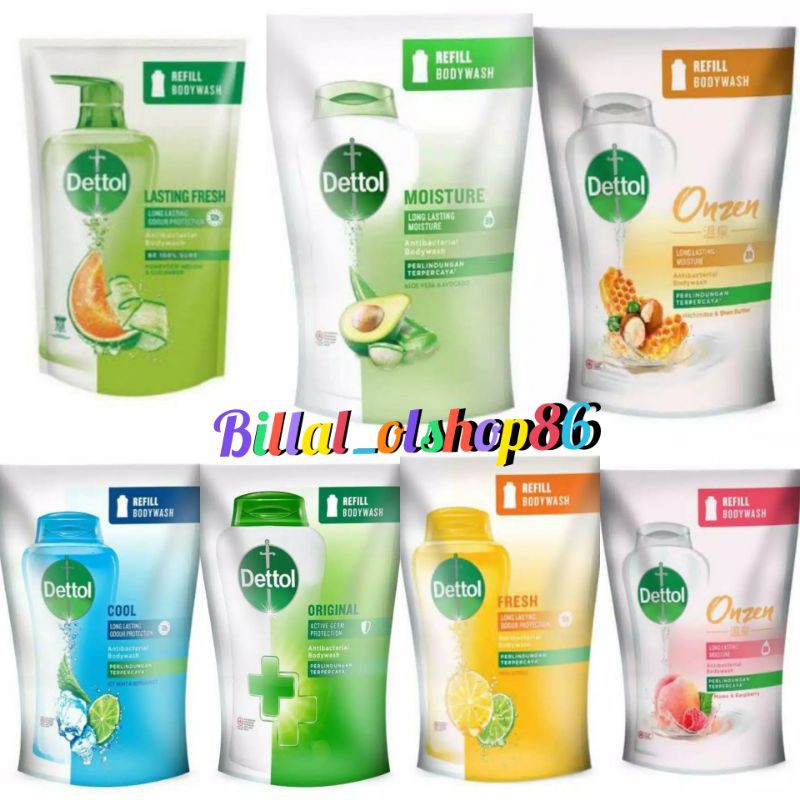 Jual DETTOL REFILL BODY WASH 410.ML (PROMO) | Shopee Indonesia