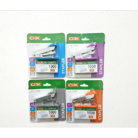 Jual STAPLER + STAPLES COX CX 10 MP | Shopee Indonesia