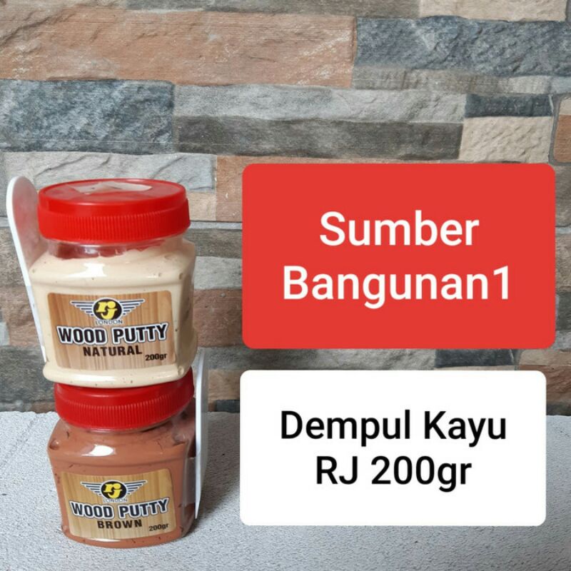 Jual Dempul kayu instant RJ | Shopee Indonesia