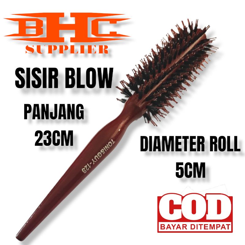 Jual Sisir blow blower bulat untuk styling salon barber barbershop ...