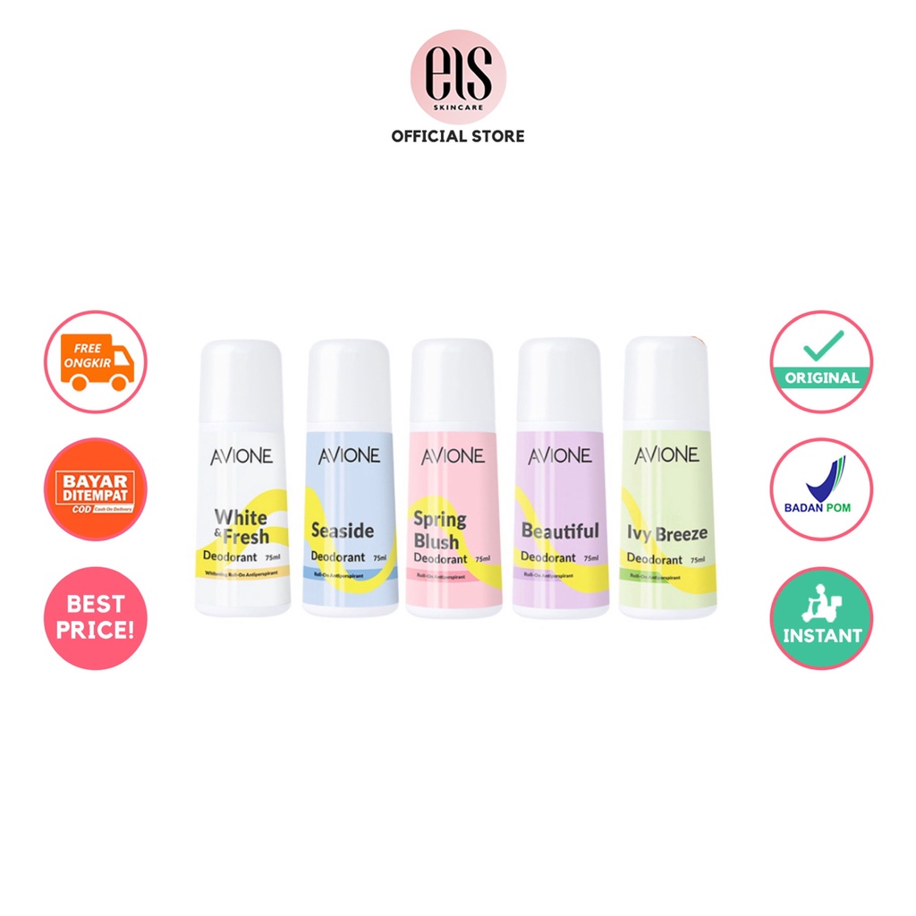 Jual Avione Roll-On Antiperspirant Deodorant 75 ml | Shopee Indonesia
