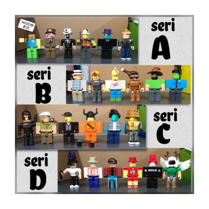 Jual Figure Roblox Mainan Topper Kue Roblox - set isi 6 - SERI L murah ...