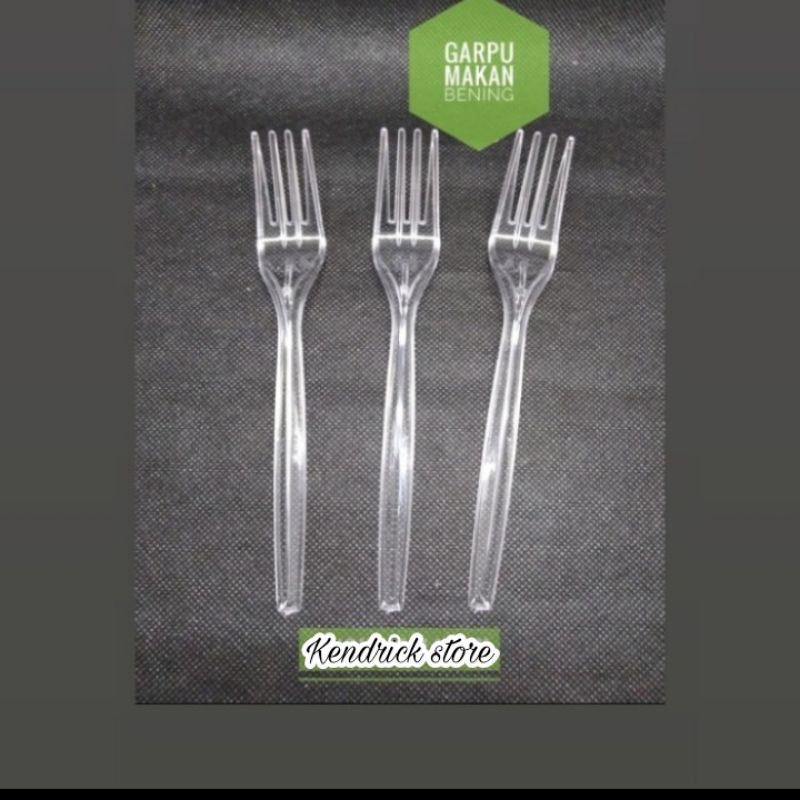 Jual GARPU MAKAN BENING/ GARPU MAKAN TRANSPARAN ISI 25 PCS | Shopee ...