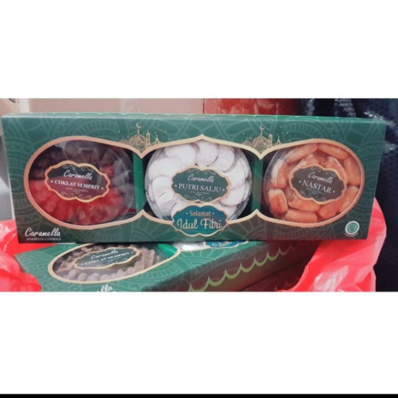 Jual Parsel Kue Lebaran/ Idul Fitri Hampers 3 Toples Kue Kering | Shopee Indonesia