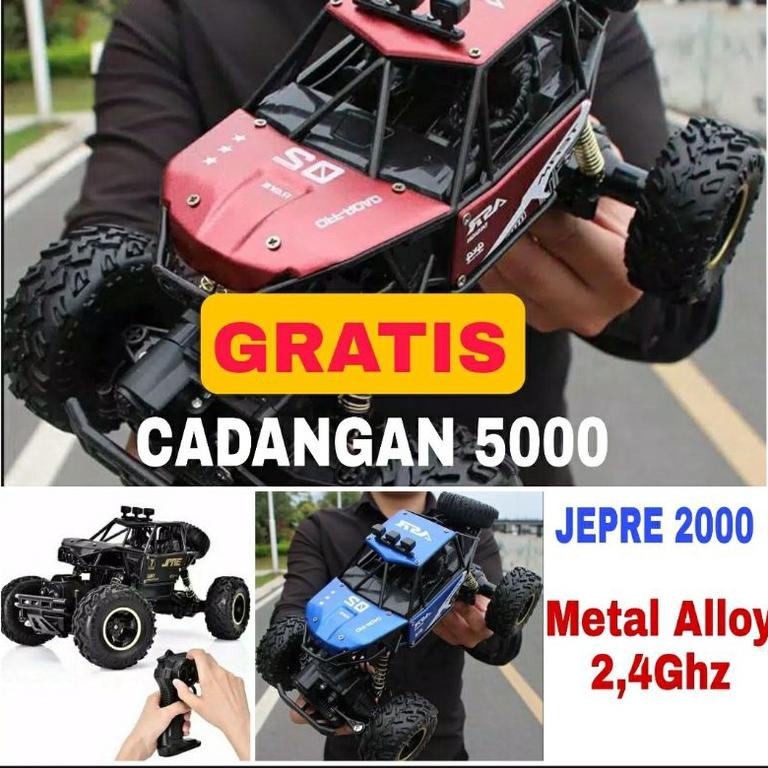 Jual PROMO MOBIL REMOTE CONTROL RC Offroad 4x4 METAL 4WD ROCK CLIMBER 2 ...