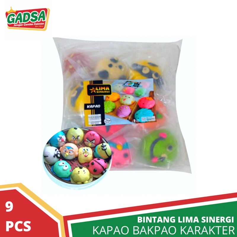 Jual KARAPAO Kapao Bapao Karakter Bakpao isi Coklat | Shopee Indonesia
