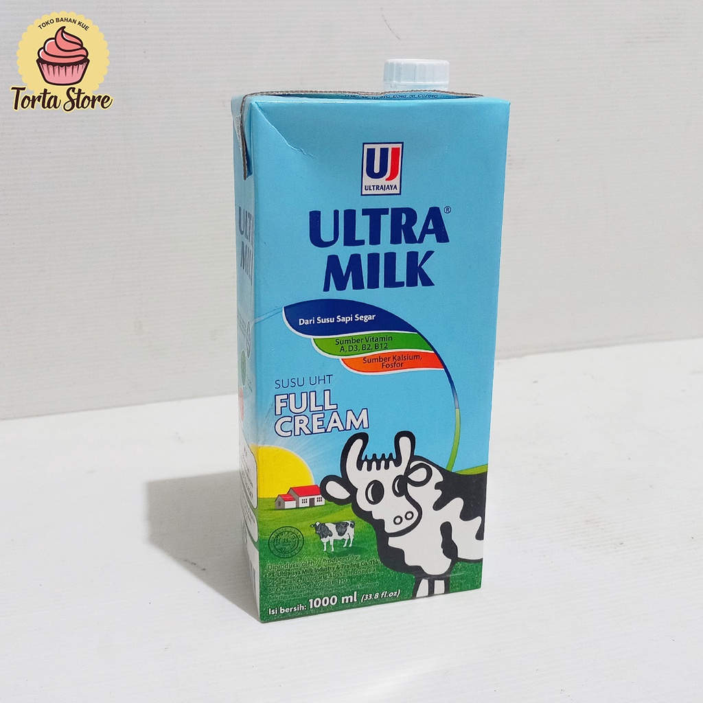 Jual SUSU ULTRA MILK FULL CREAM 1lt | Shopee Indonesia