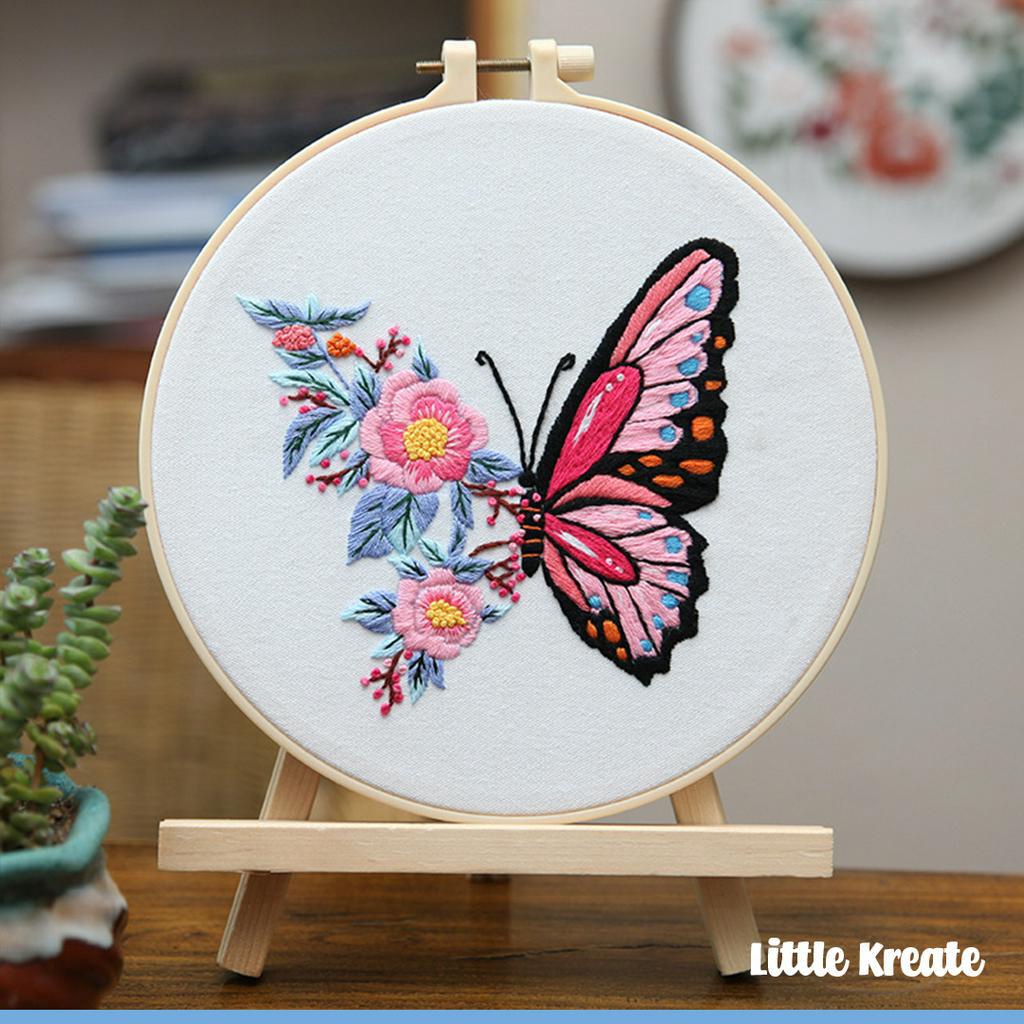 Jual HE#06 DIY Paket Sulam Menyulam / Hand Embroidery Kit / Needle ...