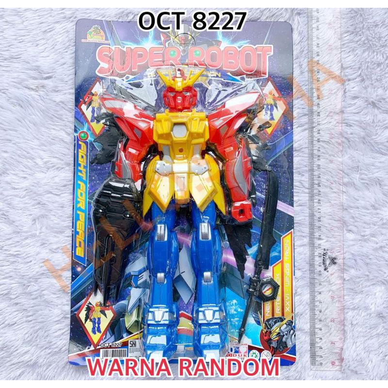 Jual OCT 8227 SUPER ROBOT FIGHT FOR PEACE MERAH BIRU KUNING ...